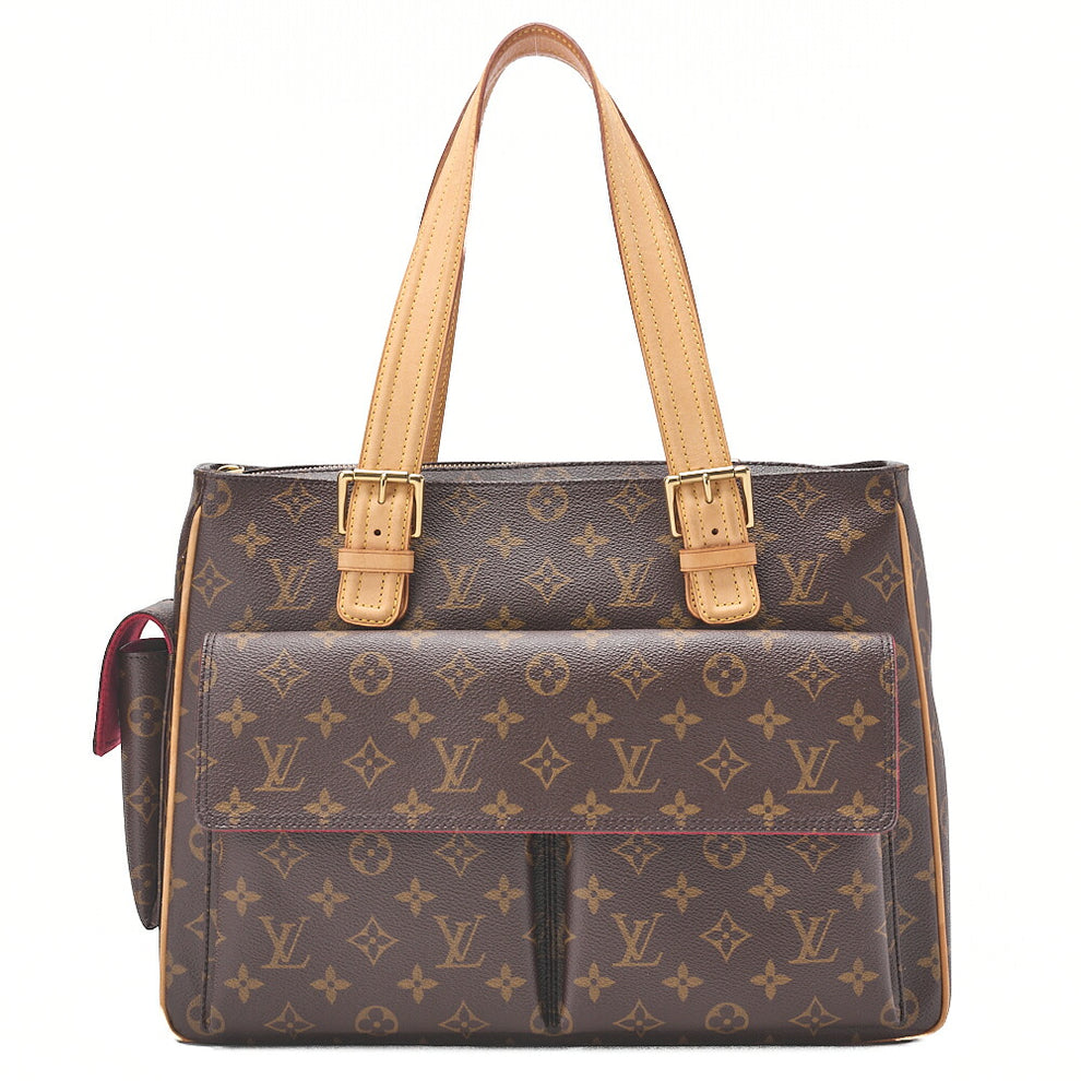 LOUIS VUITTON Monogram Myrti Pricite Handbag M51162 Brown (Gold Fittin ...