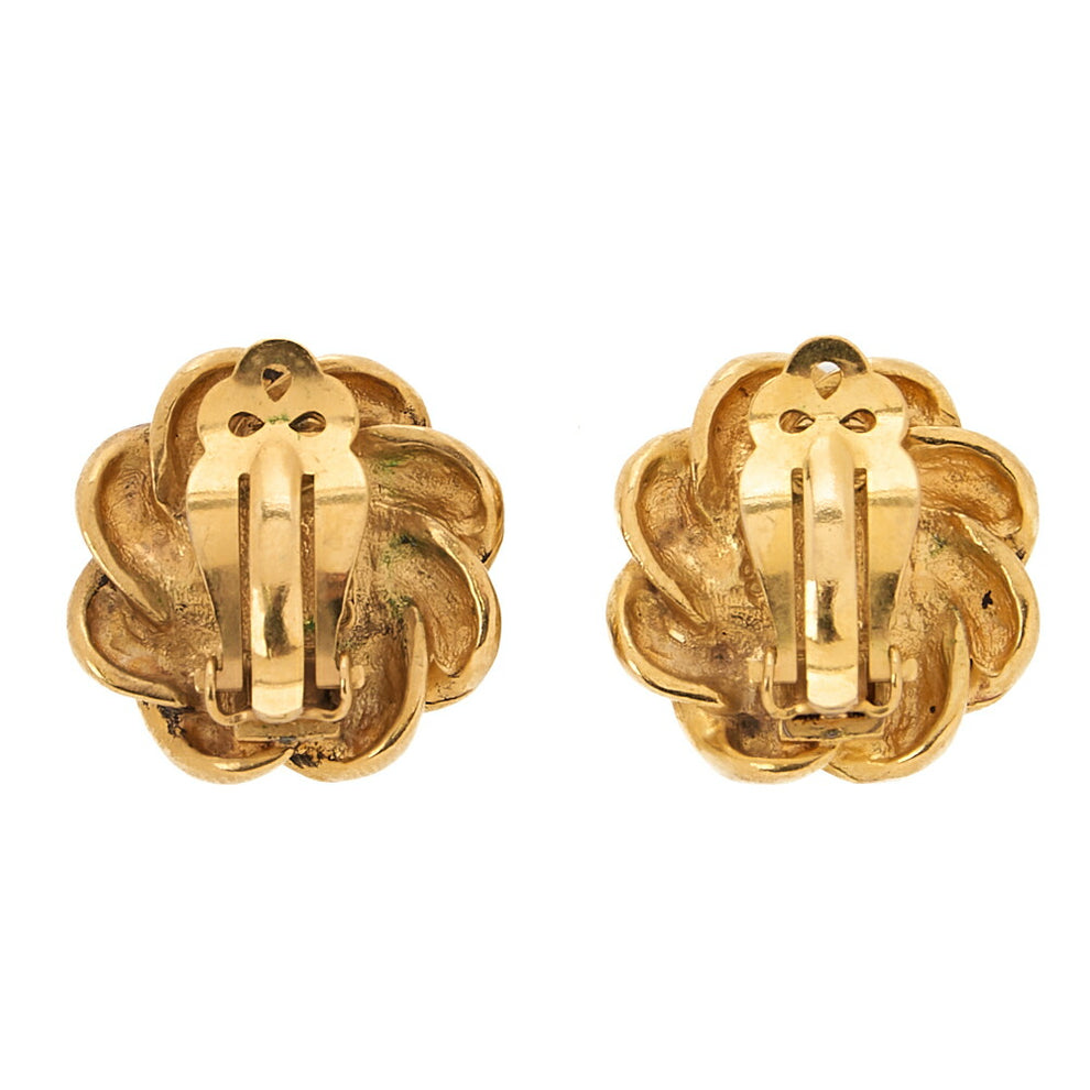 CHANEL Chanel Earrings 2180 GP ~ Faux Pearl Gold (Gold Plated) Earring ...